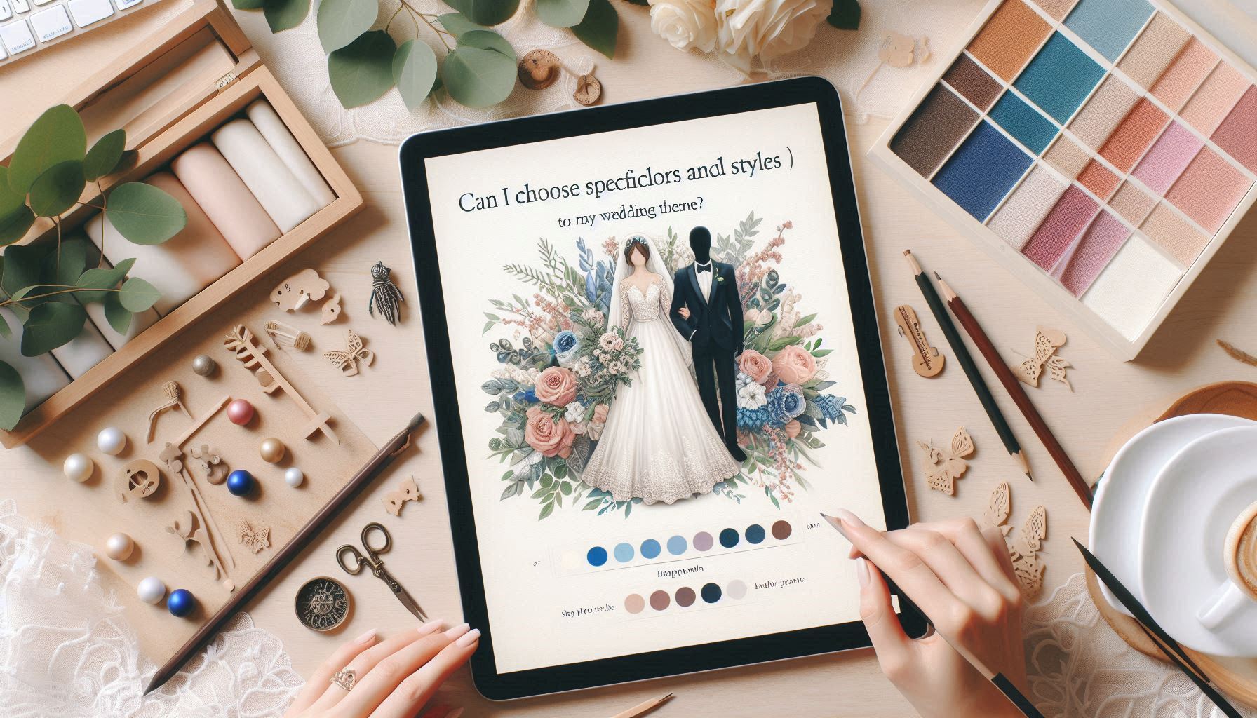 Can I Choose Specific Colors And Styles To Match My Wedding Theme?